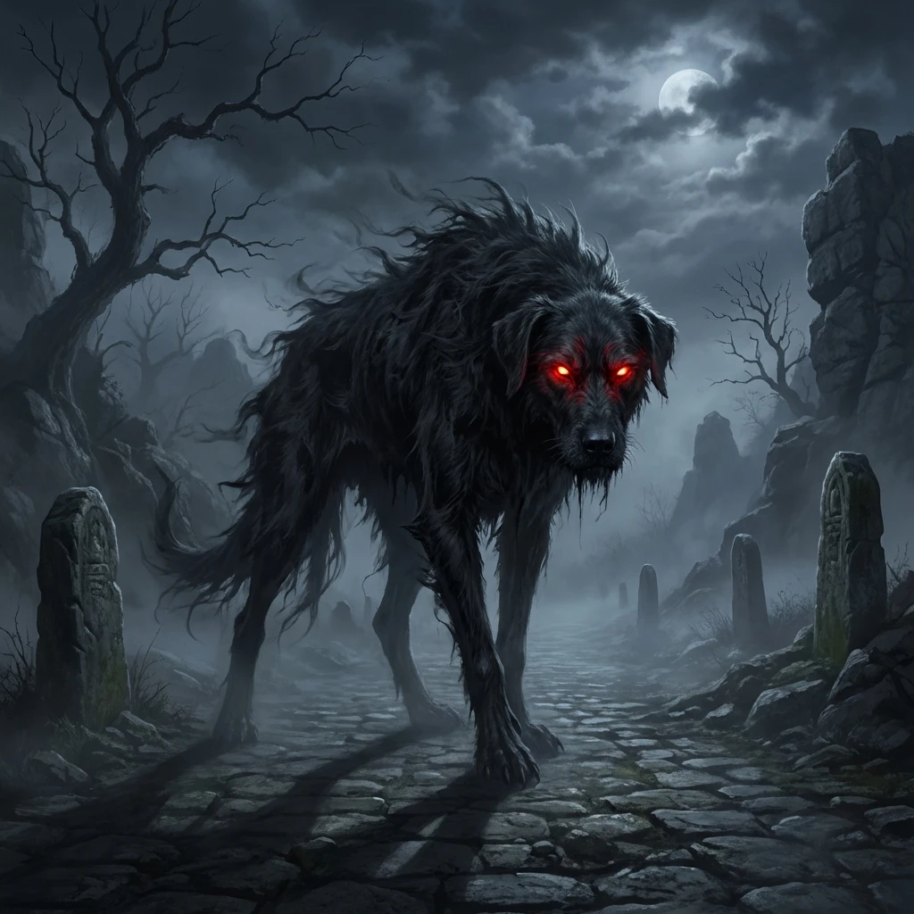 Gwyllgi: The Welsh Dog of Darkness Whose Howl Means Death | Beast and Myth